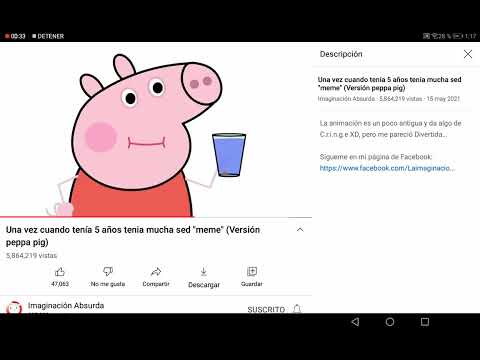 una vez cuando tenia MUCHA 5 AÑOS TENIA MUCHA SEDDDD XD LEÁN LA DESCRIPCIÓN