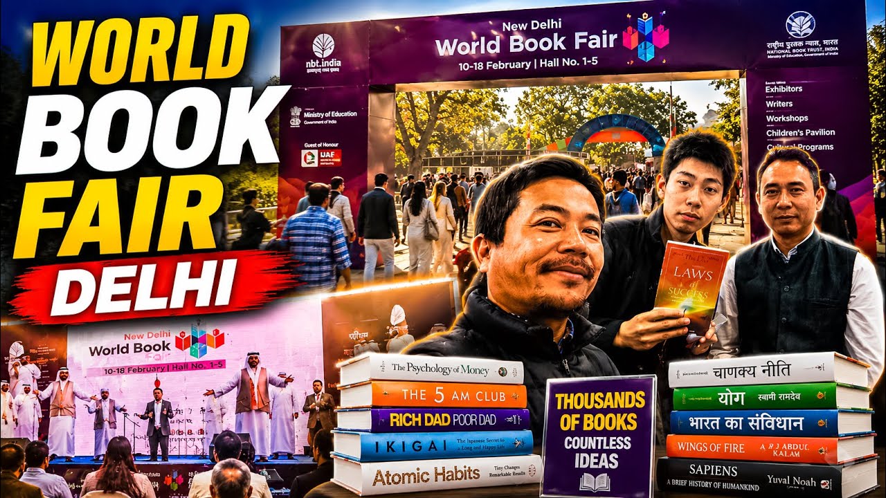 World Book Fair 2024, Delhi #worldbookfair2024 #bookfair - YouTube