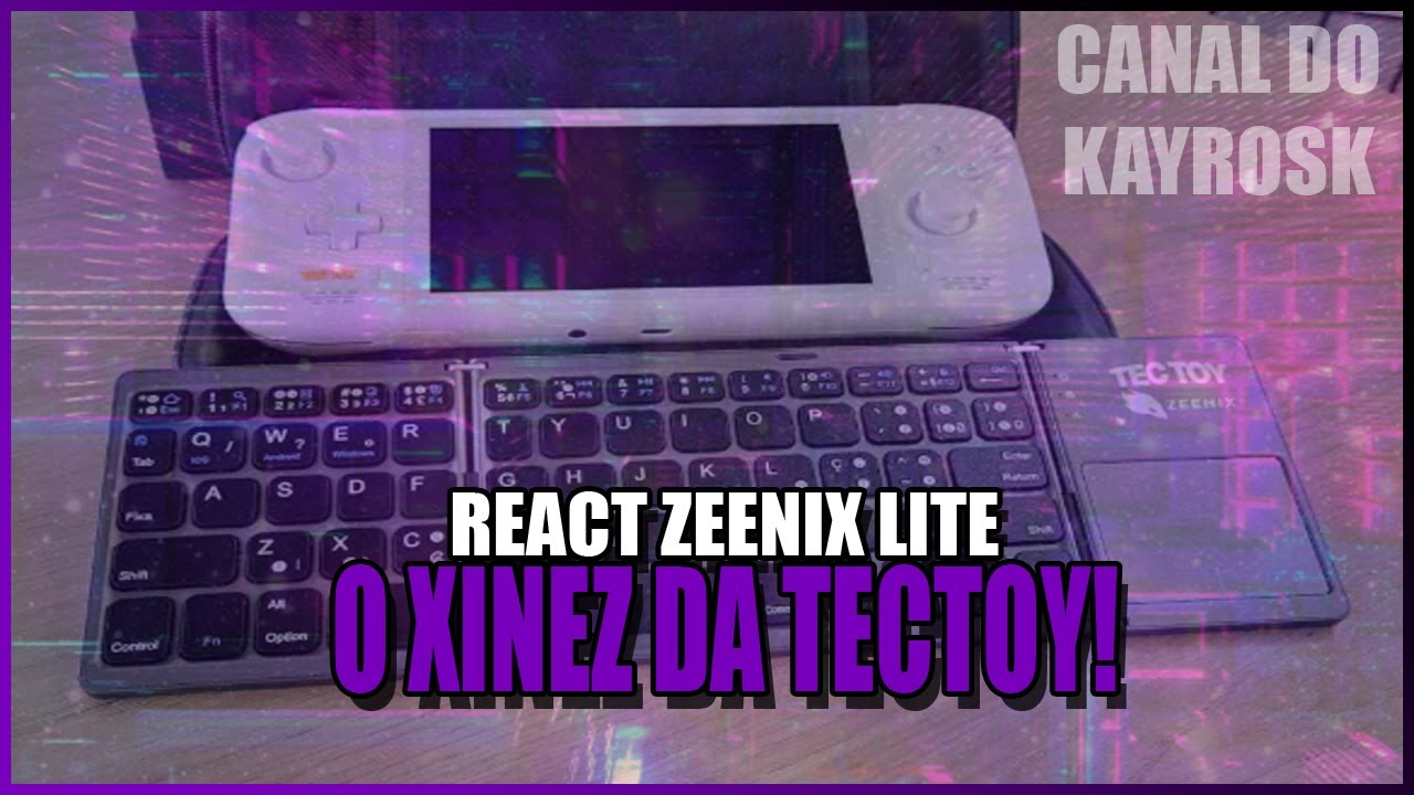 FIZ REACT DA GAMEPLAY DO ZEENIX LITE! - YouTube