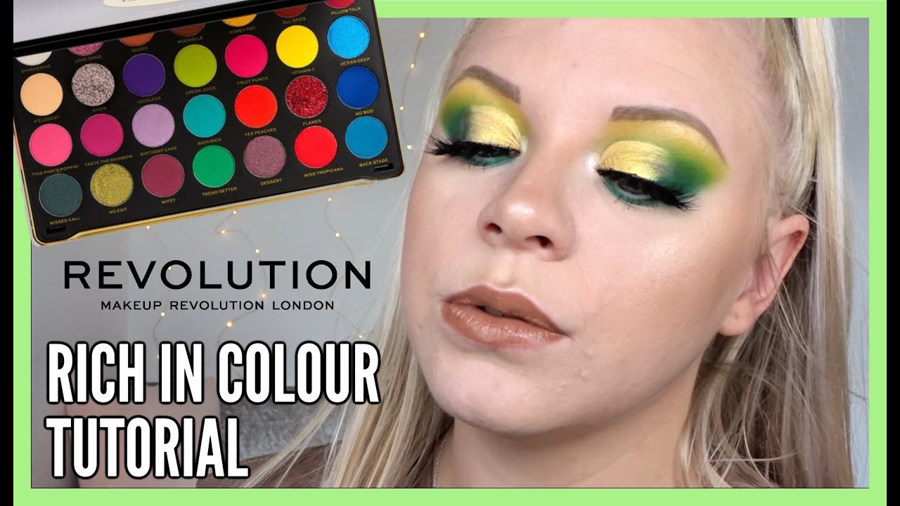 REVOLUTION X PATRICIA BRIGHT RICH IN COLOUR TUTORIAL 💚 ...