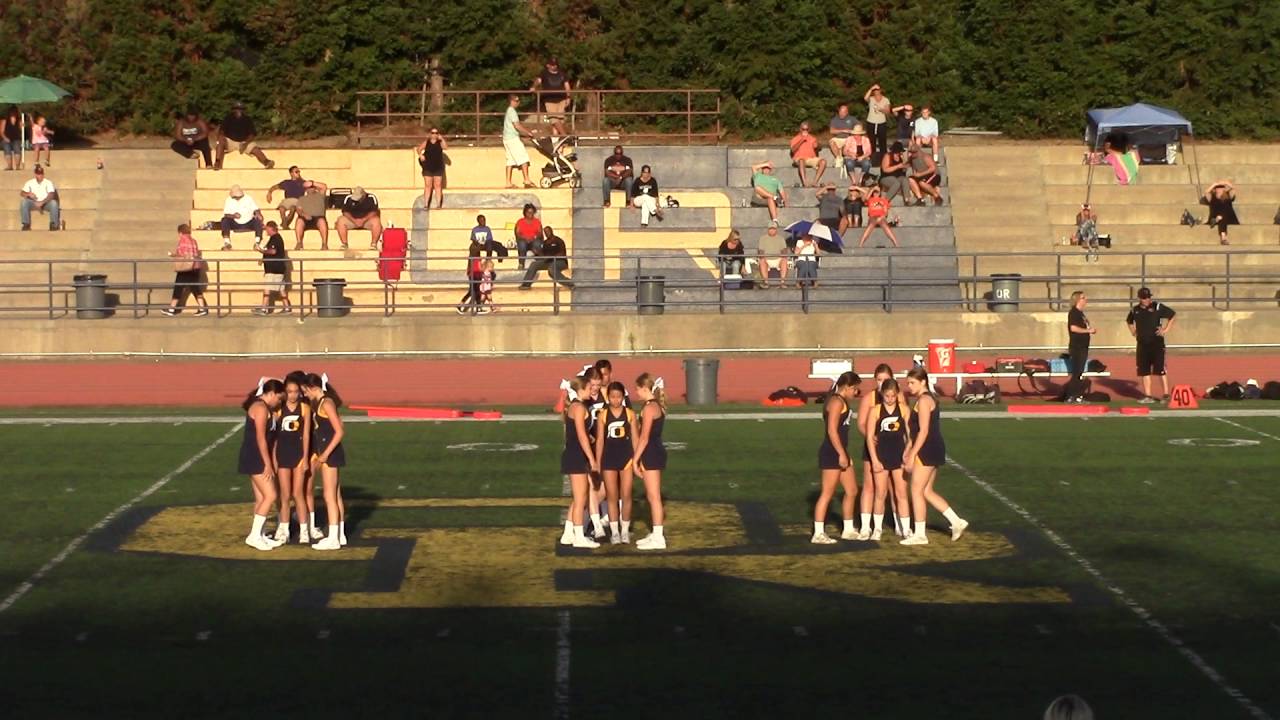 ORHS Frosh Cheer Halftime 9-1-16 - YouTube
