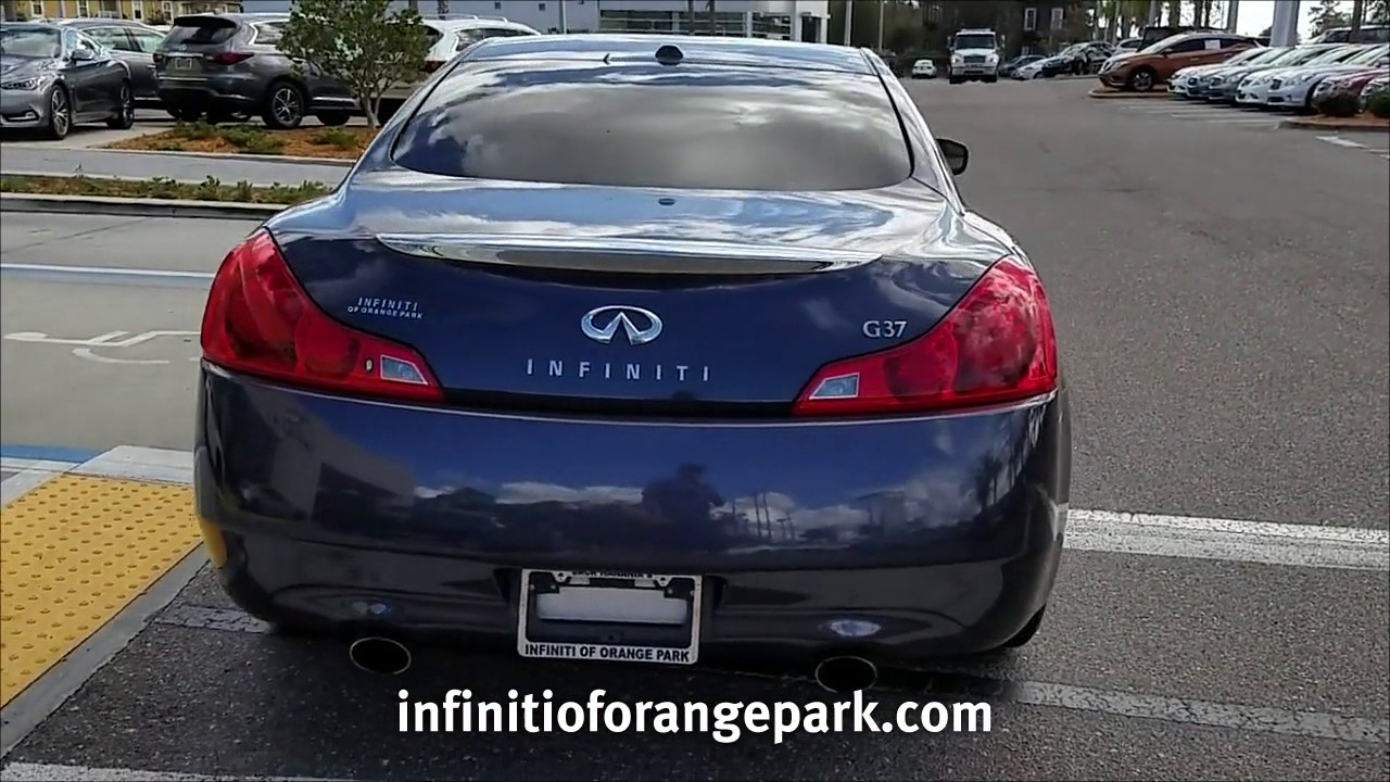 USED 2008 INFINITI G37 at INFINITI of Orange Park #8M119497T - YouTube