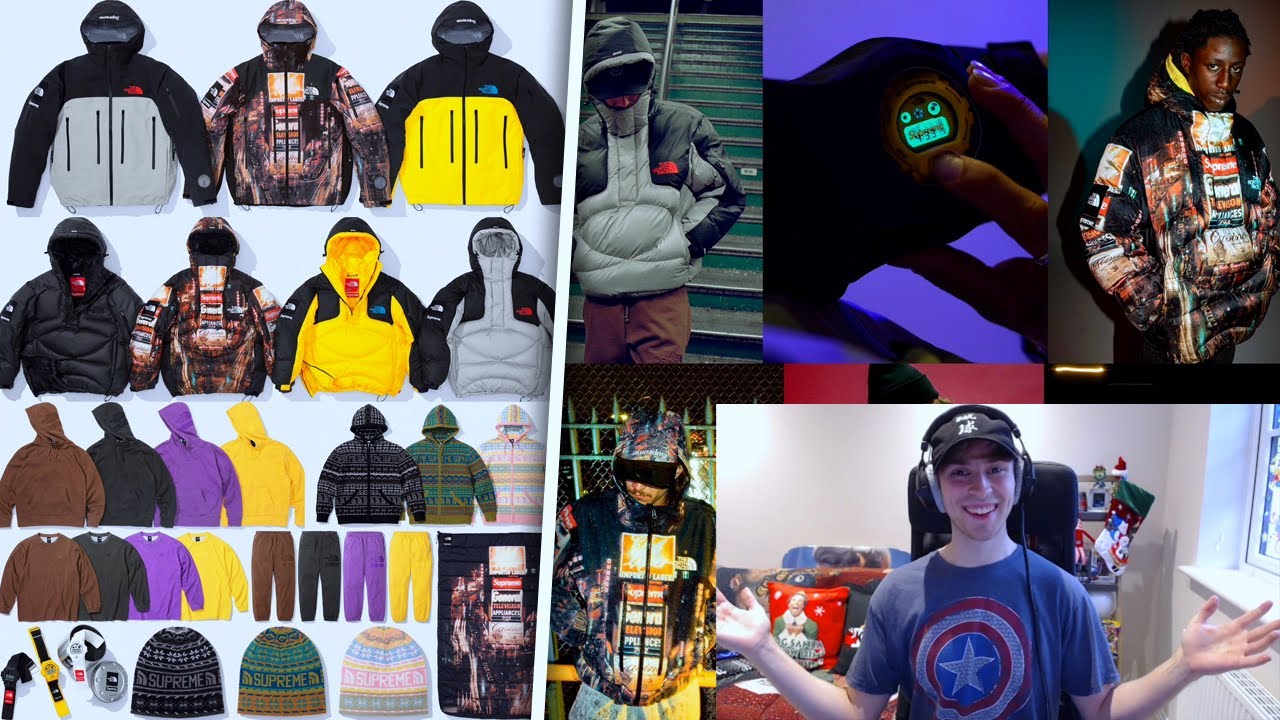 Supreme FW22 Week 13 - Supreme x TNF Collab Thoughts - YouTube