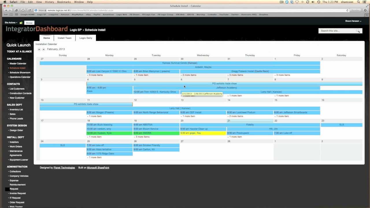 Integrator Dashboard SharePoint Demo Video - YouTube