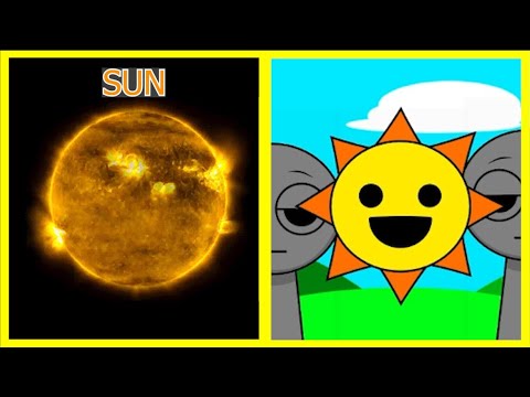 Planets Sprunki - View from space! - YouTube