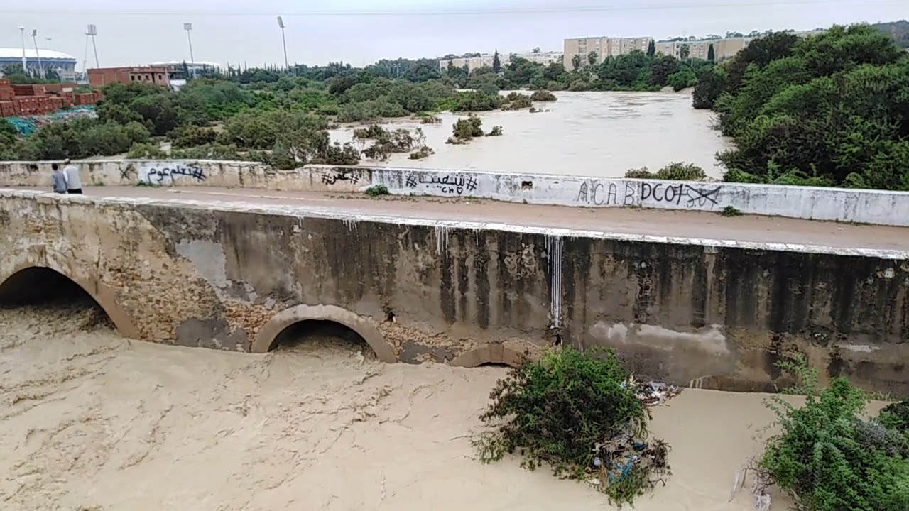 Inondation Oued Meliane aujourd'hui - YouTube