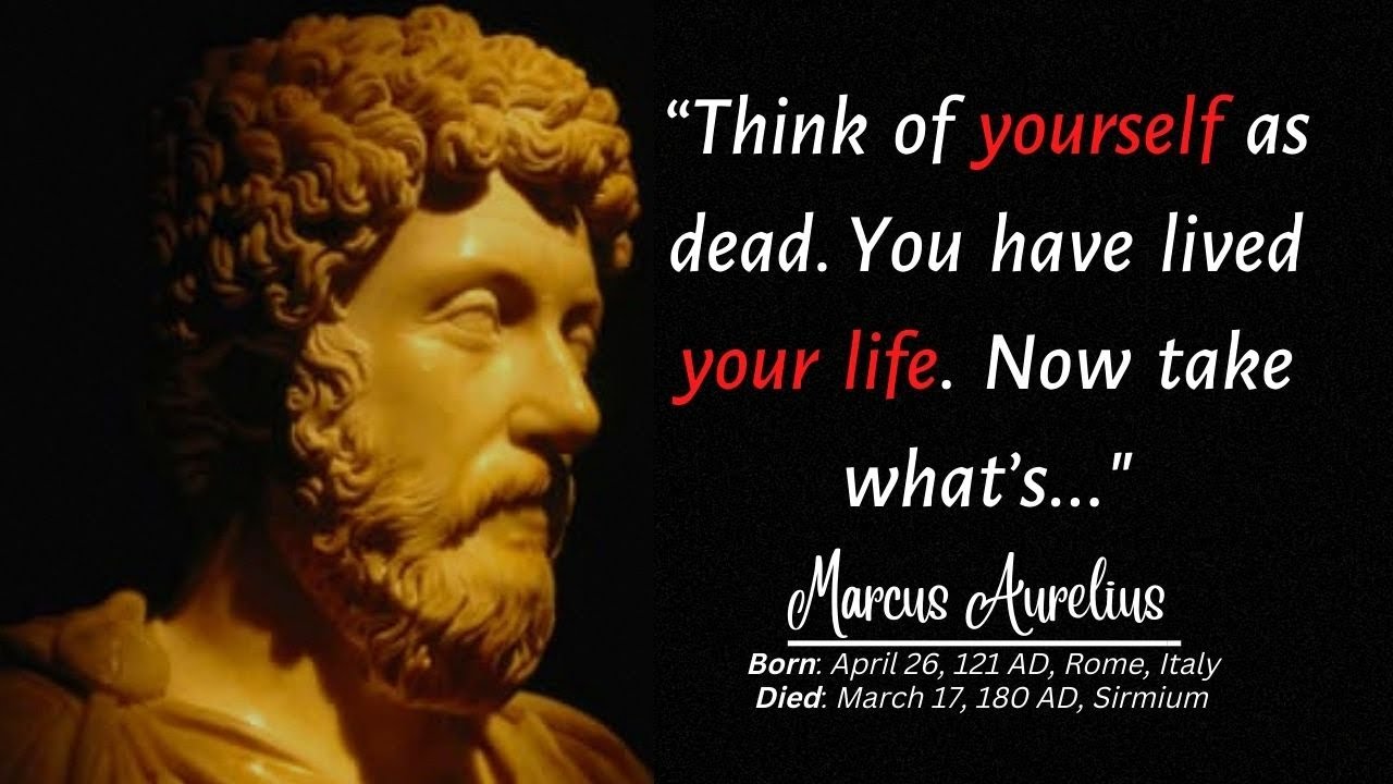 Marcus Aurelius Quotes & Deep Questions from the Stoic Classic ...