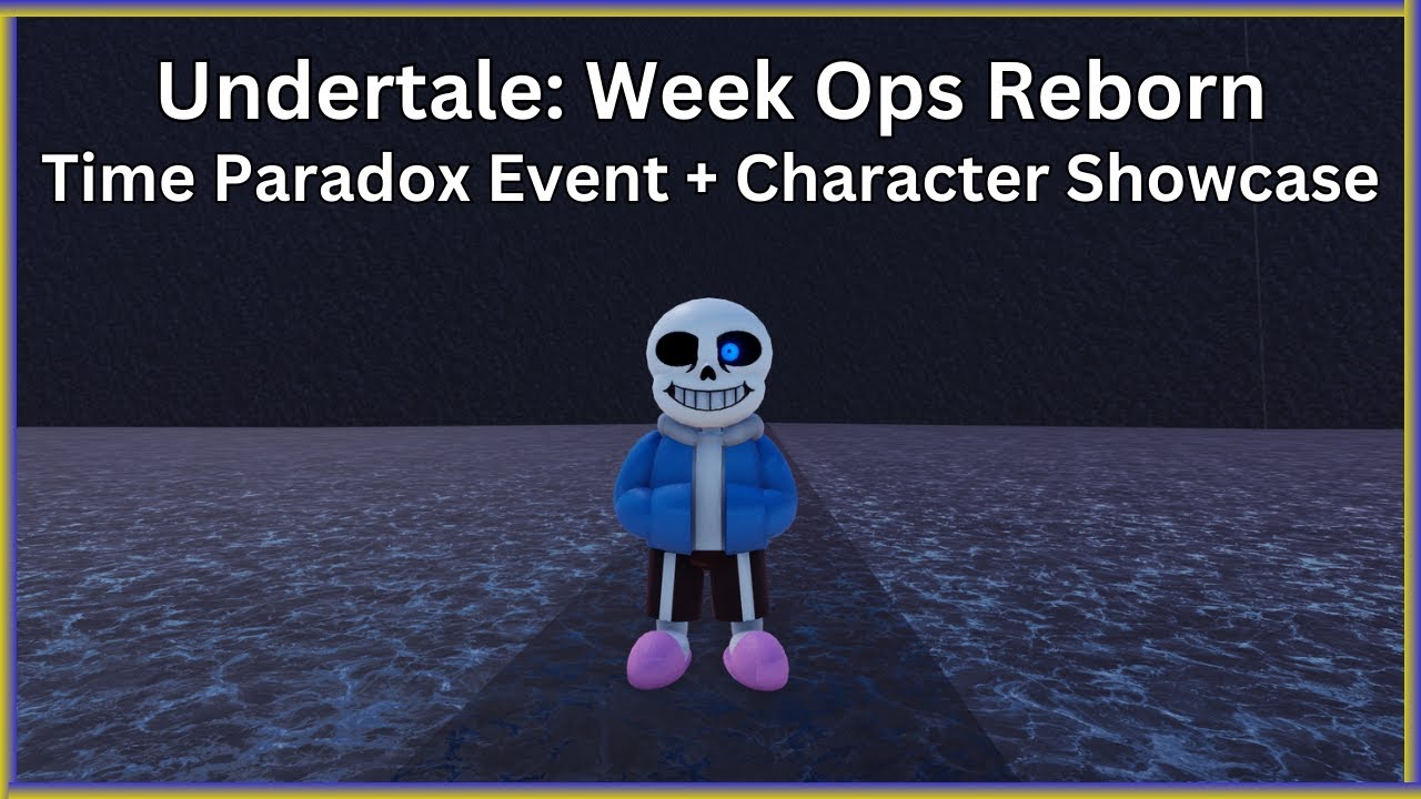Undertale: Week Ops Reborn - 50k Event - YouTube