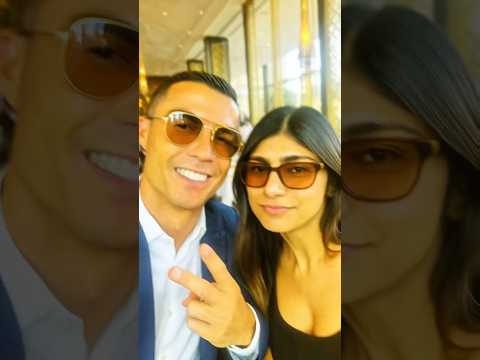 Ronaldo x Mia Khalifa #ronaldo #miakhalifa #football #footballshorts #footballedits #shorts
