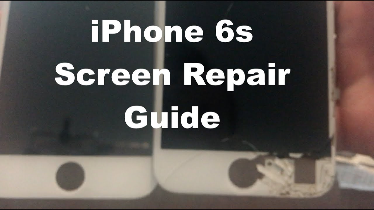 How to Replace an iPhone 6s Screen [Full Guide] | TwR - Ep. 34 - YouTube