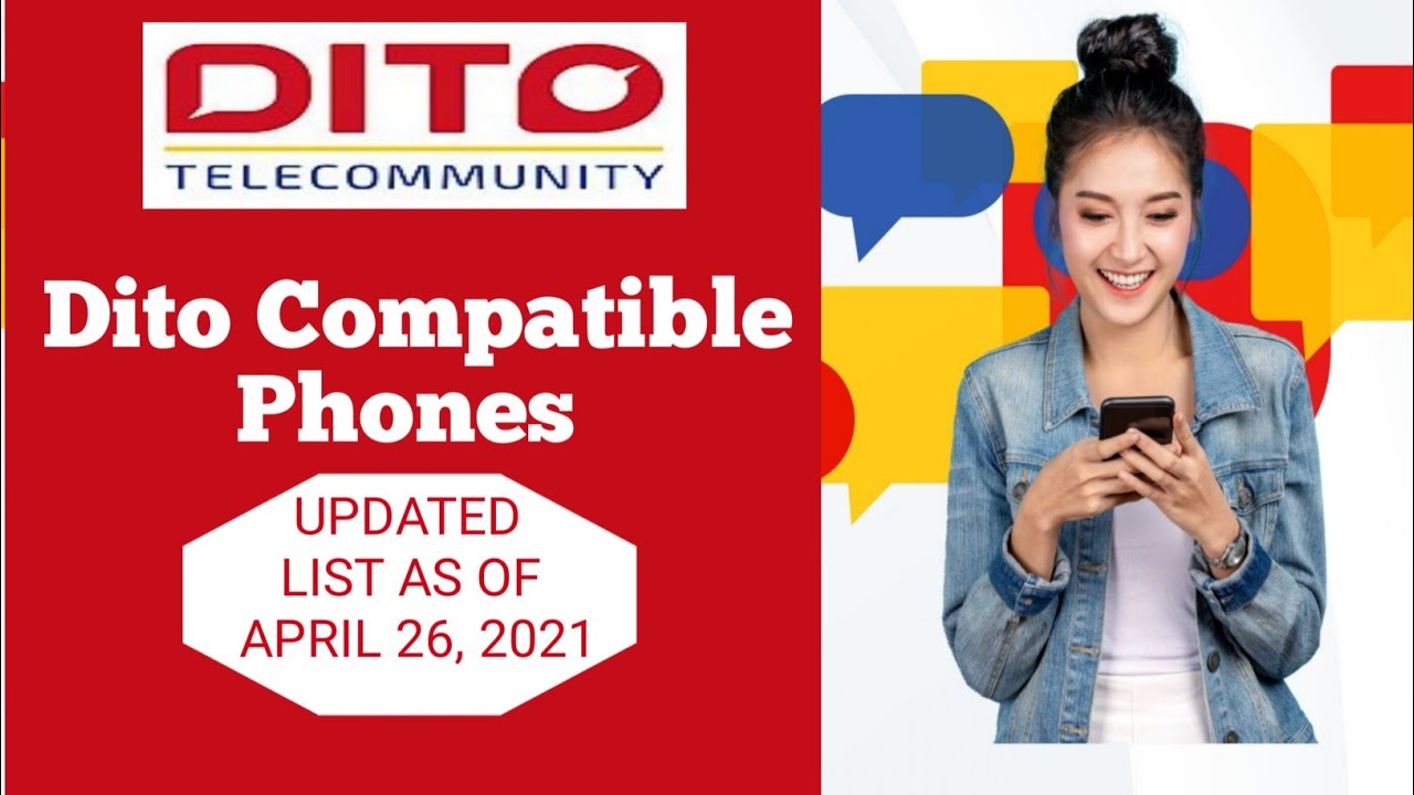 DITO COMPATIBLE PHONES LIST UPDATE - YouTube