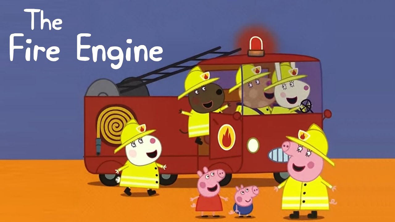 Peppa Pig The Fire Engine Book Read Aloud | Children's book read aloud ...