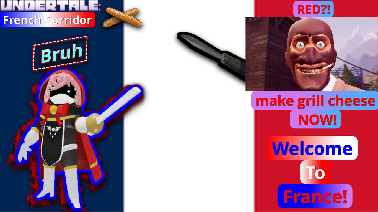 Red Getting The French Treatment 🥖🔪| Undertale: Last Corridor | Roblox ...