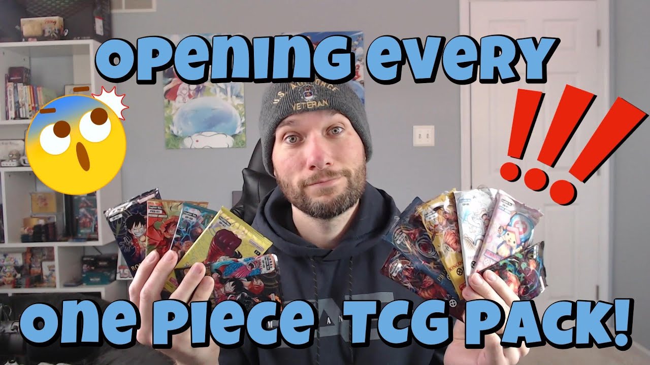 Opening ONE of EVERY One Piece TCG Pack! INSANE Hit Inside! - YouTube