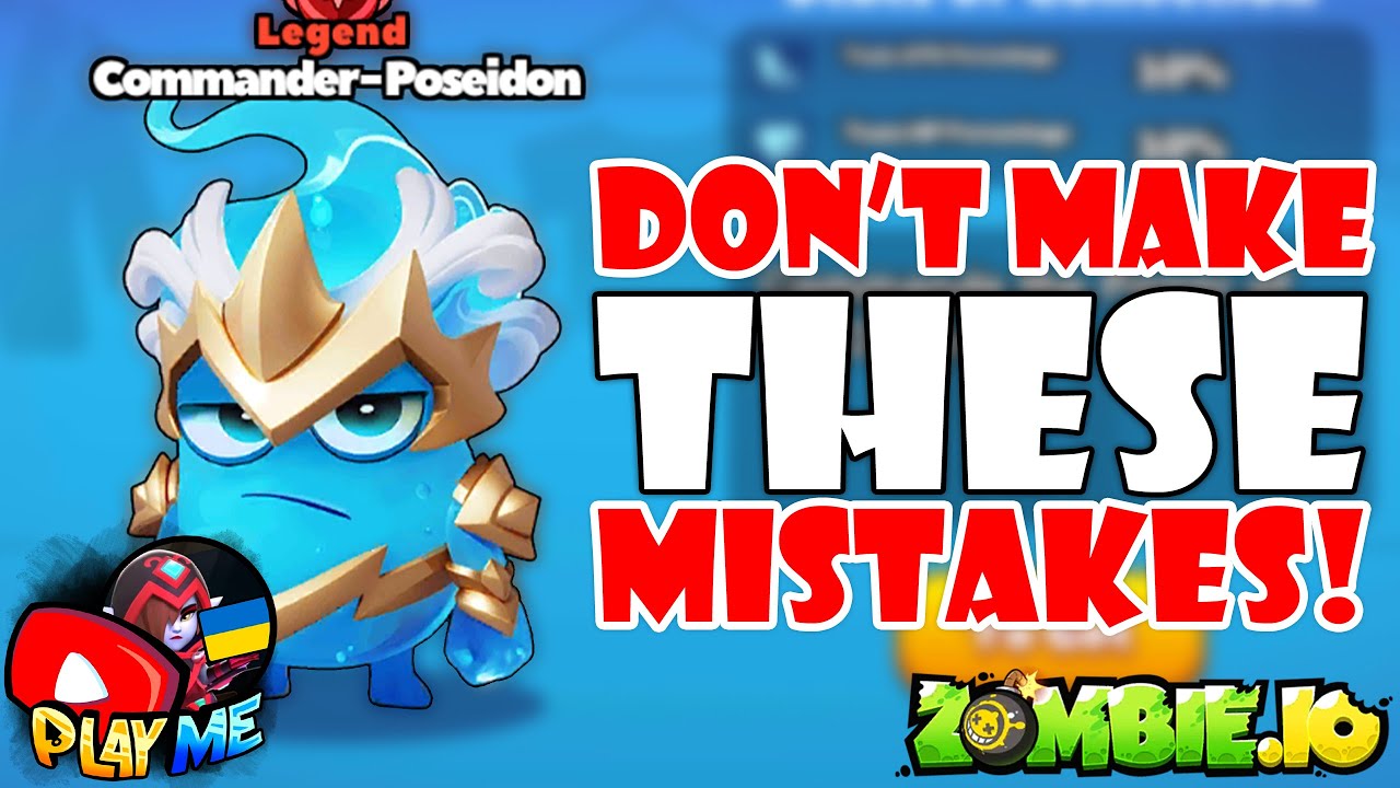 DON’T MAKE THESE MISTAKES! - ZOMBIE.io Potato Shooting Guide & Tips ...