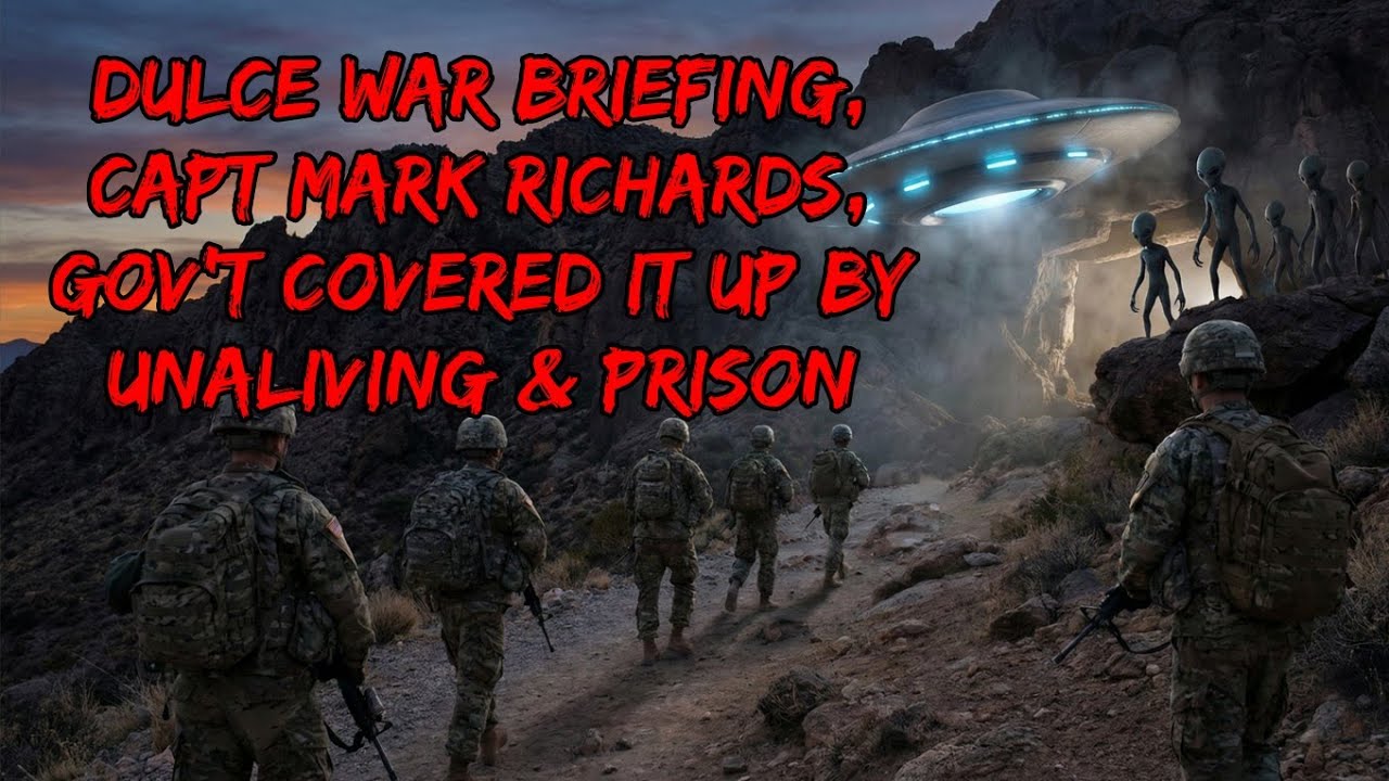 #DOGMAN, DULCE WARS BRIEFING CAPT. MARK RICHARDS THE GOV'T COVERED IT ...