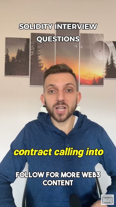 What is the difference between msg.sender and tx.origin?! Solidity Interview Question: Questions ...