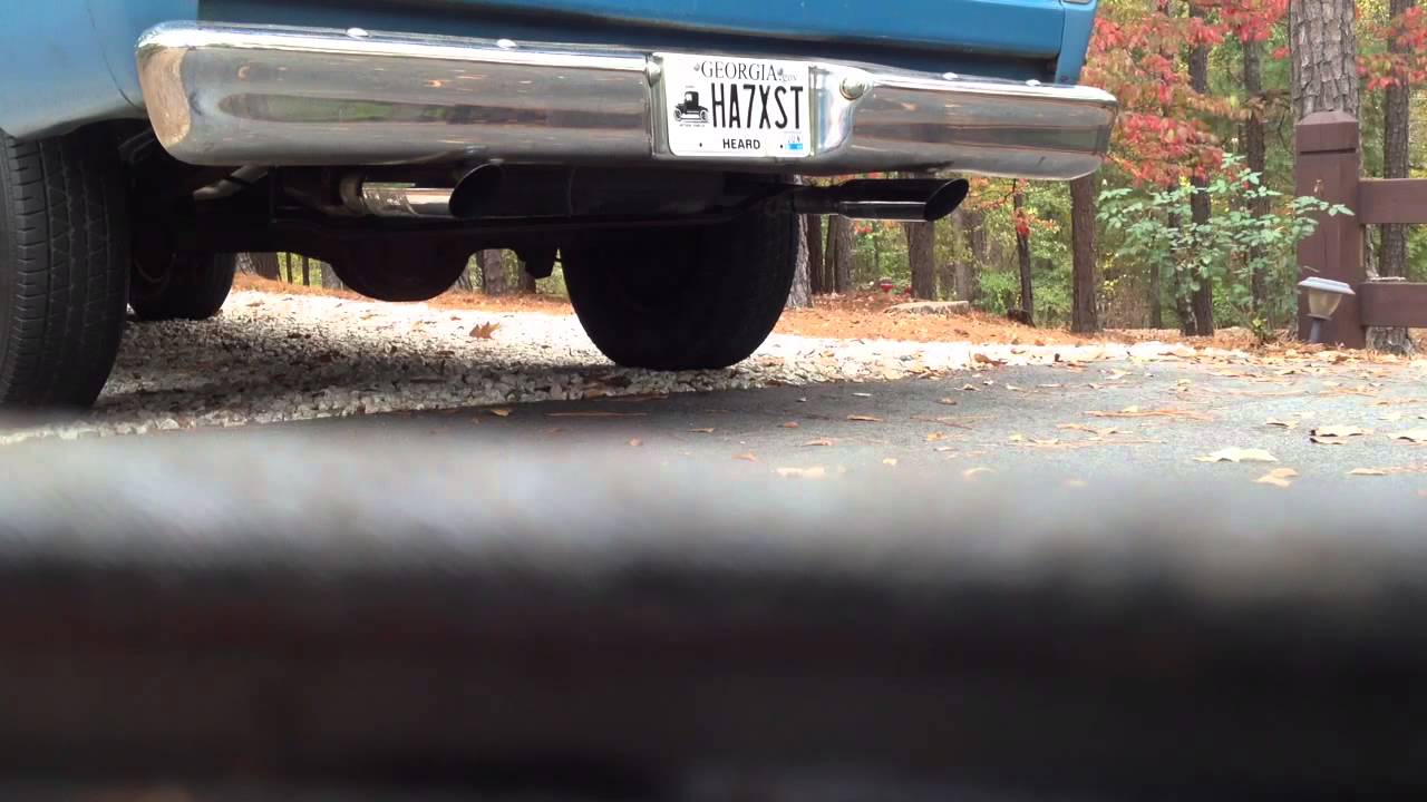 67 f100 352 with flow tech headers and flow masters - YouTube