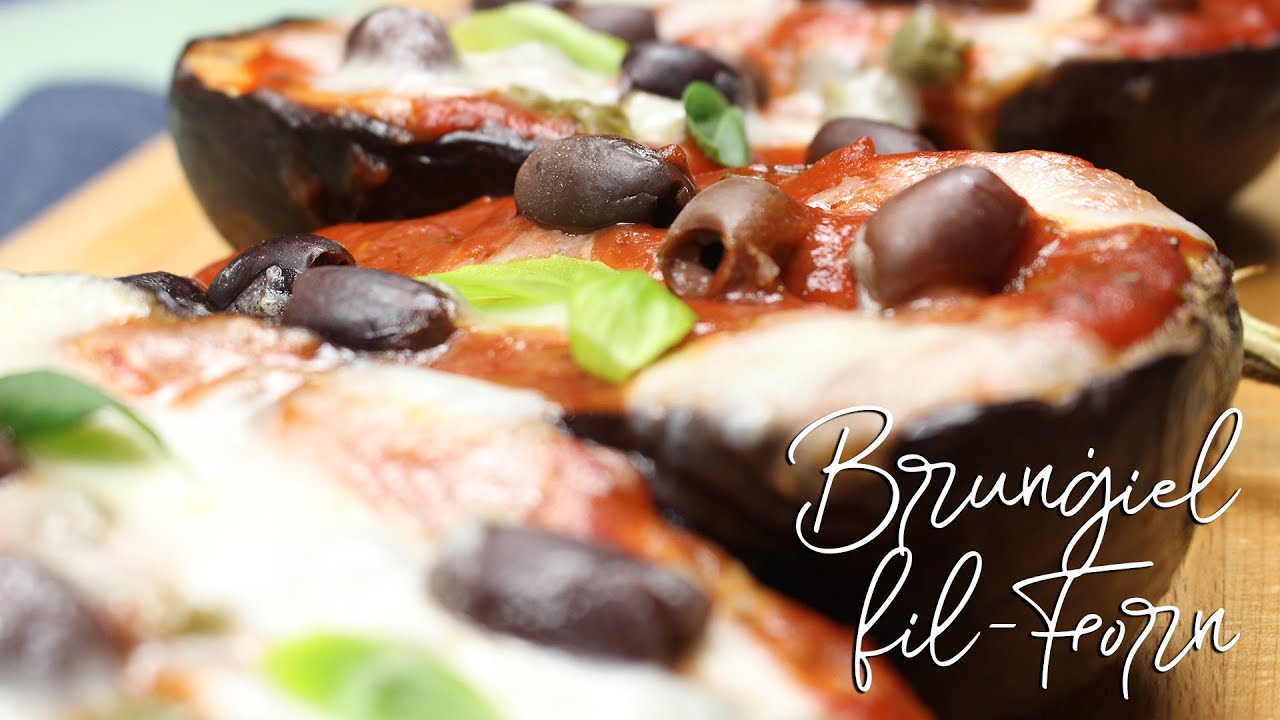 Brunġiel fil-Forn - Oven Baked Aubergines - YouTube