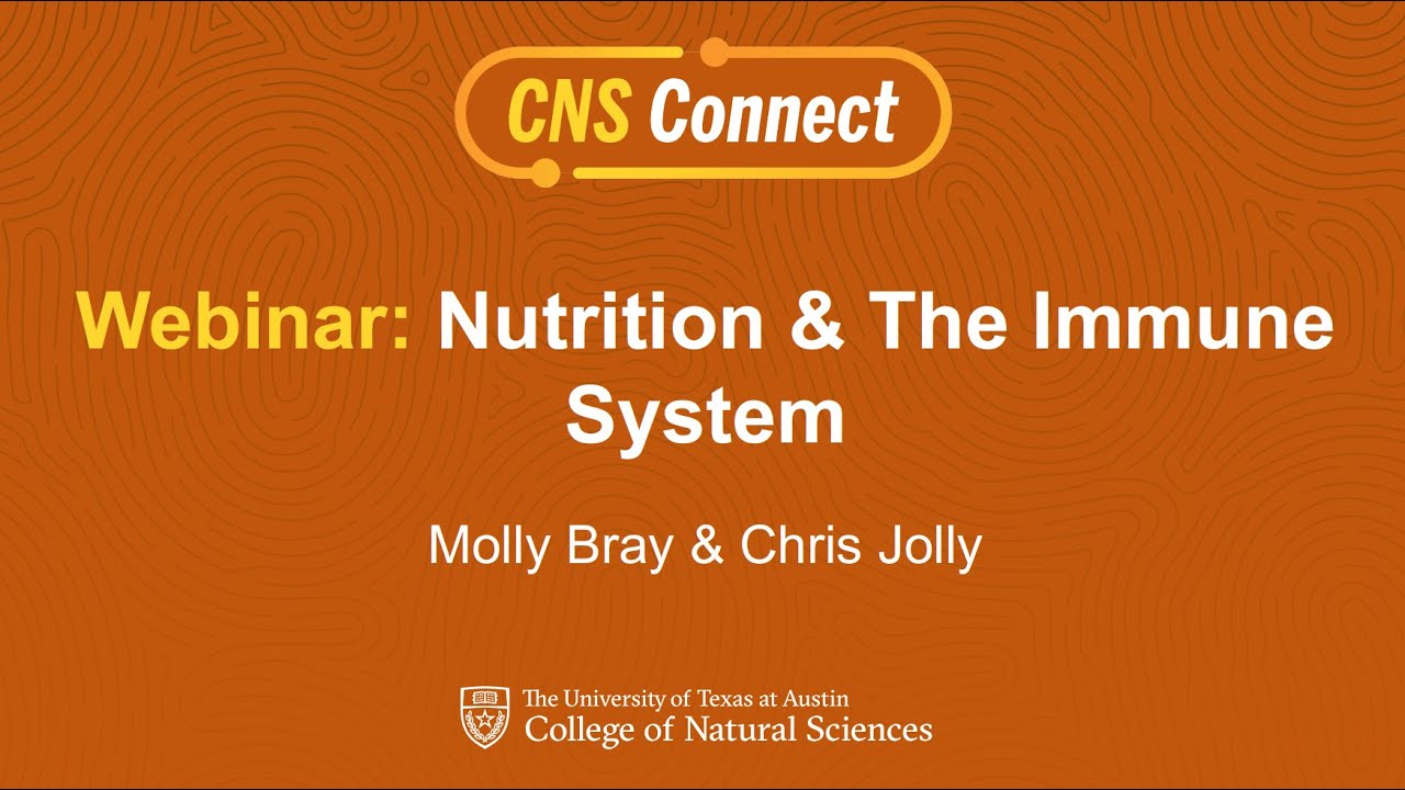 CNS Connect Webinar: Nutrition & The Immune System - YouTube