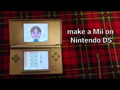 Make a Mii on Nintendo DS - YouTube