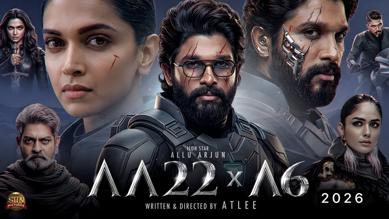 AA22 Movie Hindi Dubbed 2026 Update, Allu Arjun New Action Movie ...