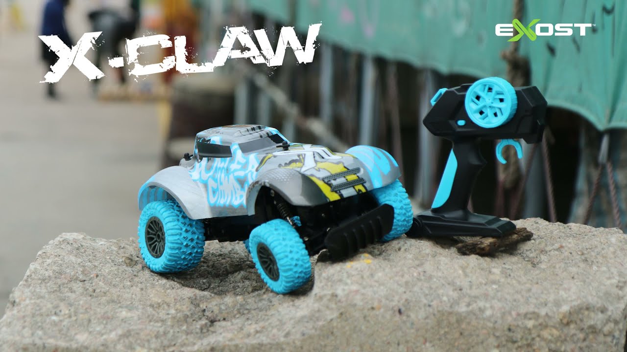 EXOST X-CLAW RC CAR Demo Video by Silverlit Toys - YouTube