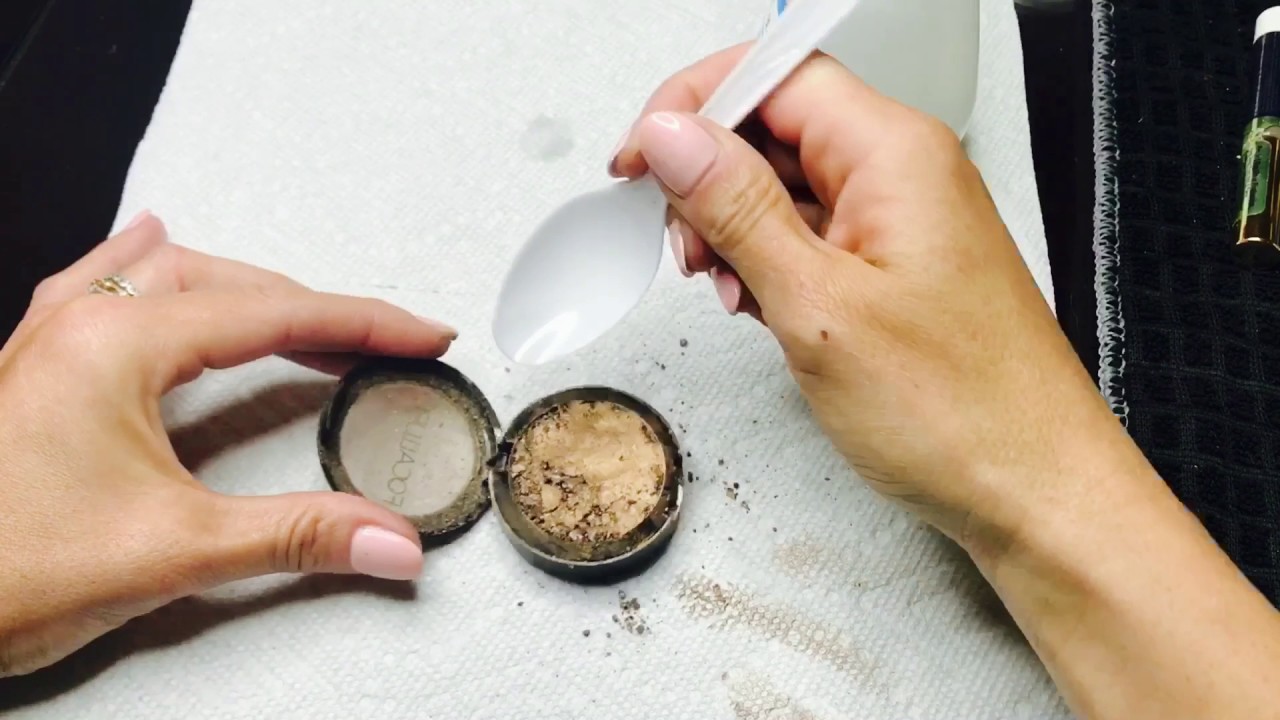 how to repair broken product - by Heather Spivey MUA - YouTube