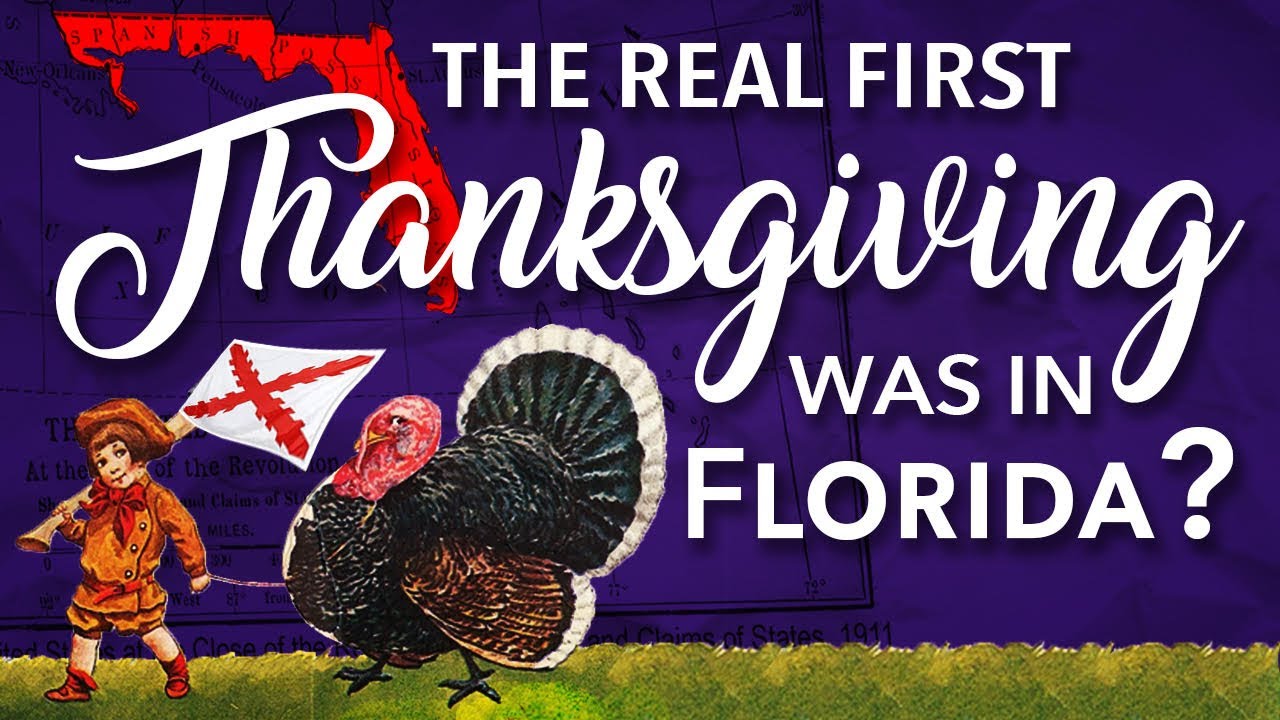 The Real First Thanksgiving - Conquistadors in Florida - YouTube