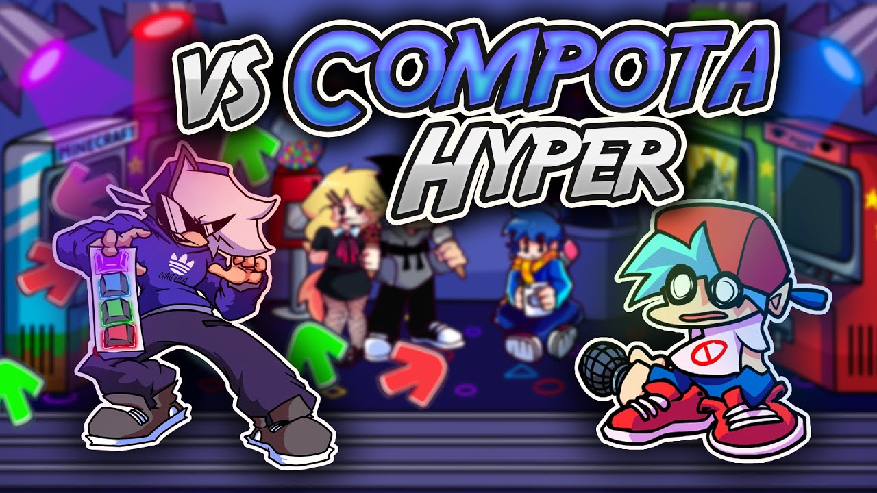 ME HICIERON UN MOD DE FNF ?? / Hyper Compota's Funkin' ( Vs ...