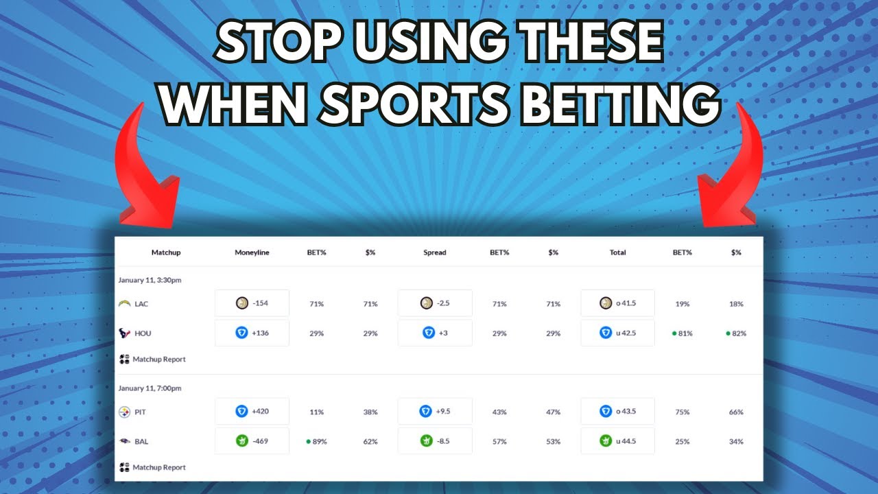 The Truth About Betting Splits & Percentages... - YouTube