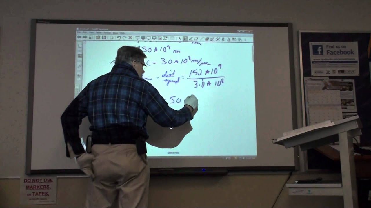 Astronomy 100 Example Numerical Problems One - YouTube