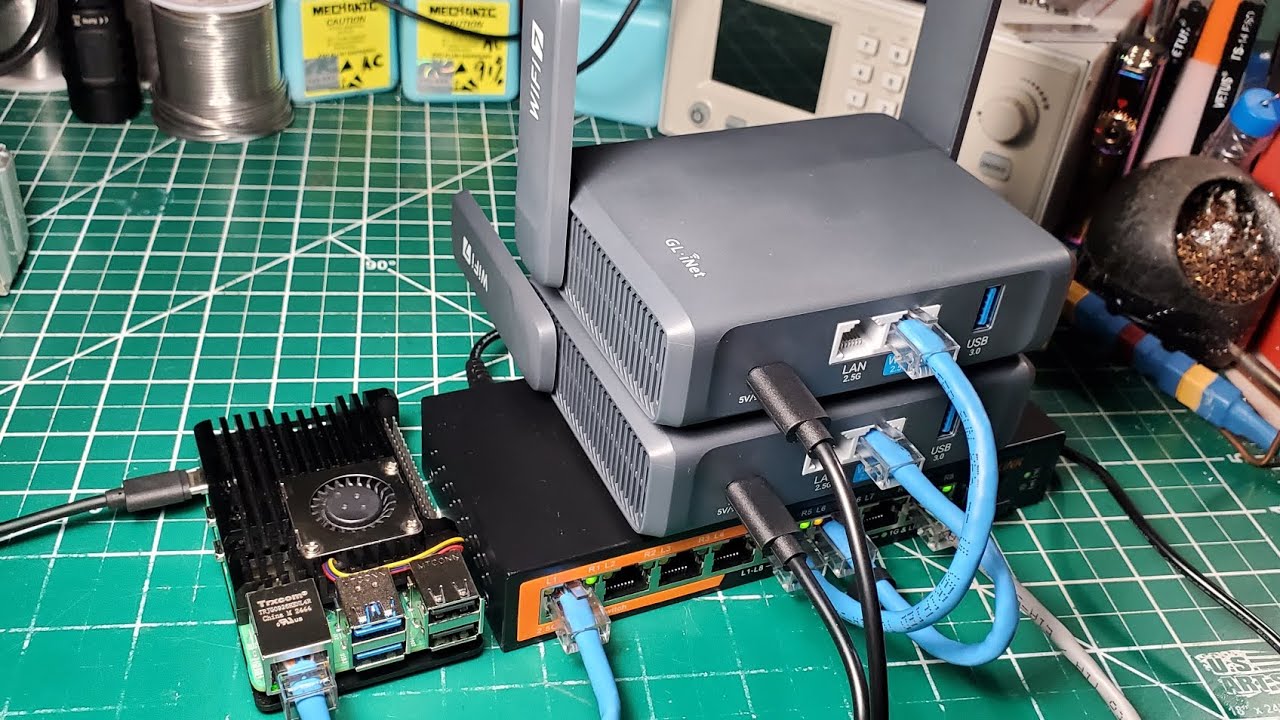 Update: Wifi5Soft | RPI 5 16GB | VLAN22/13 | Dual GL-INET Slate7 WiFi7 ...