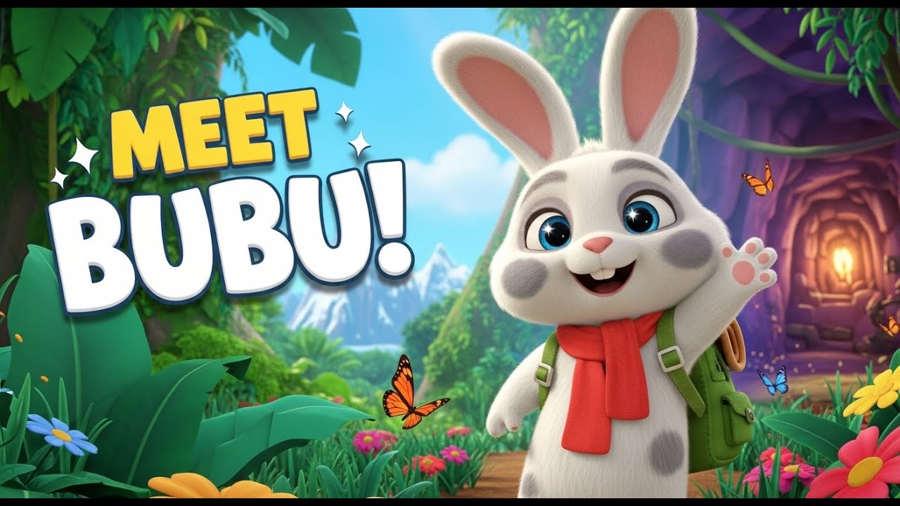 Meet Bubu the Bunny 🐰 | Fun Kids Cartoon Intro | The Adventures of Bubu ...