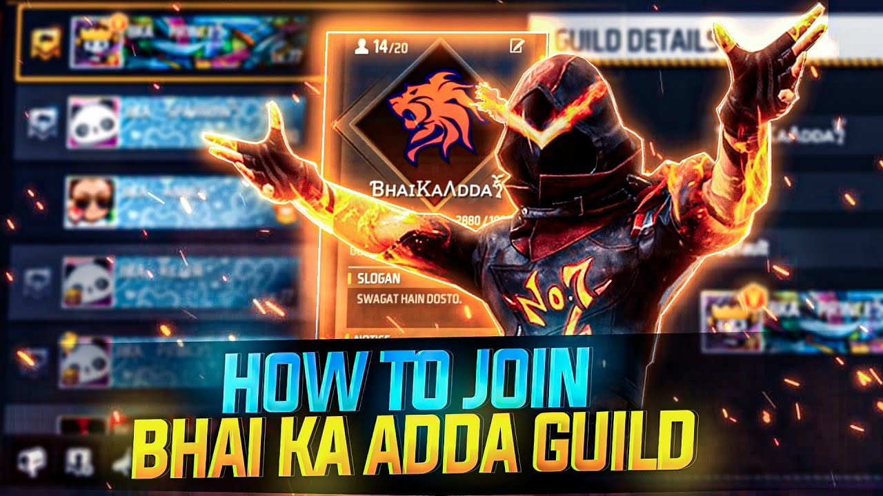 How To Join My Guild | India's Best Guild In Free Fire | Free Fire Join ...