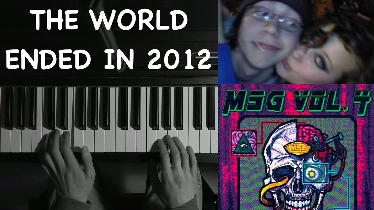 Crustsox - The World Ended in 2012 - Piano Cover w/ lyrics - YouTube