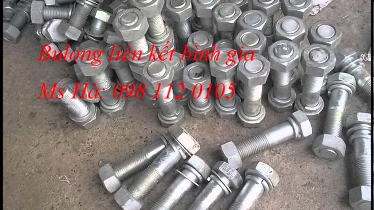 Gia công Bulong 8.8 M30,M16,M24,M32,M36,M42,M48,M56,M64 hàn quốc - YouTube