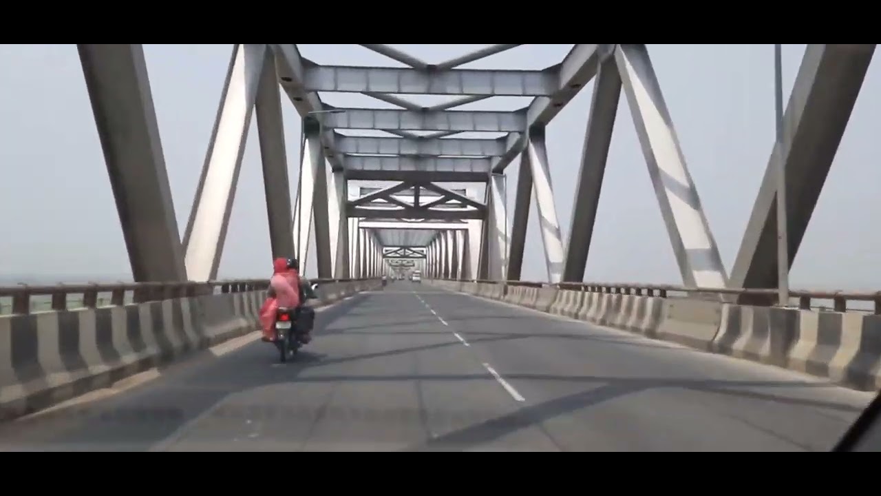 J P Setu Patna II Digha Sonpur Rail Road Bridge II Ganga River ll Full ...