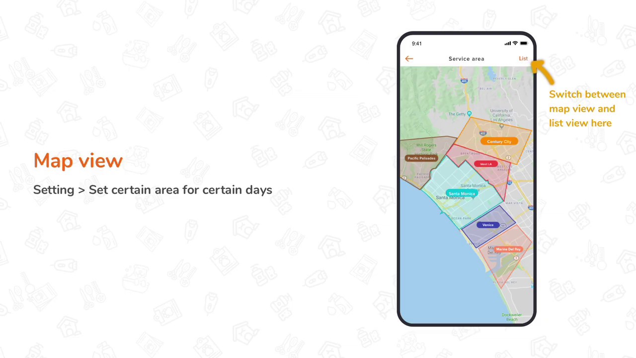 Set Certain Area for Certain Days - YouTube