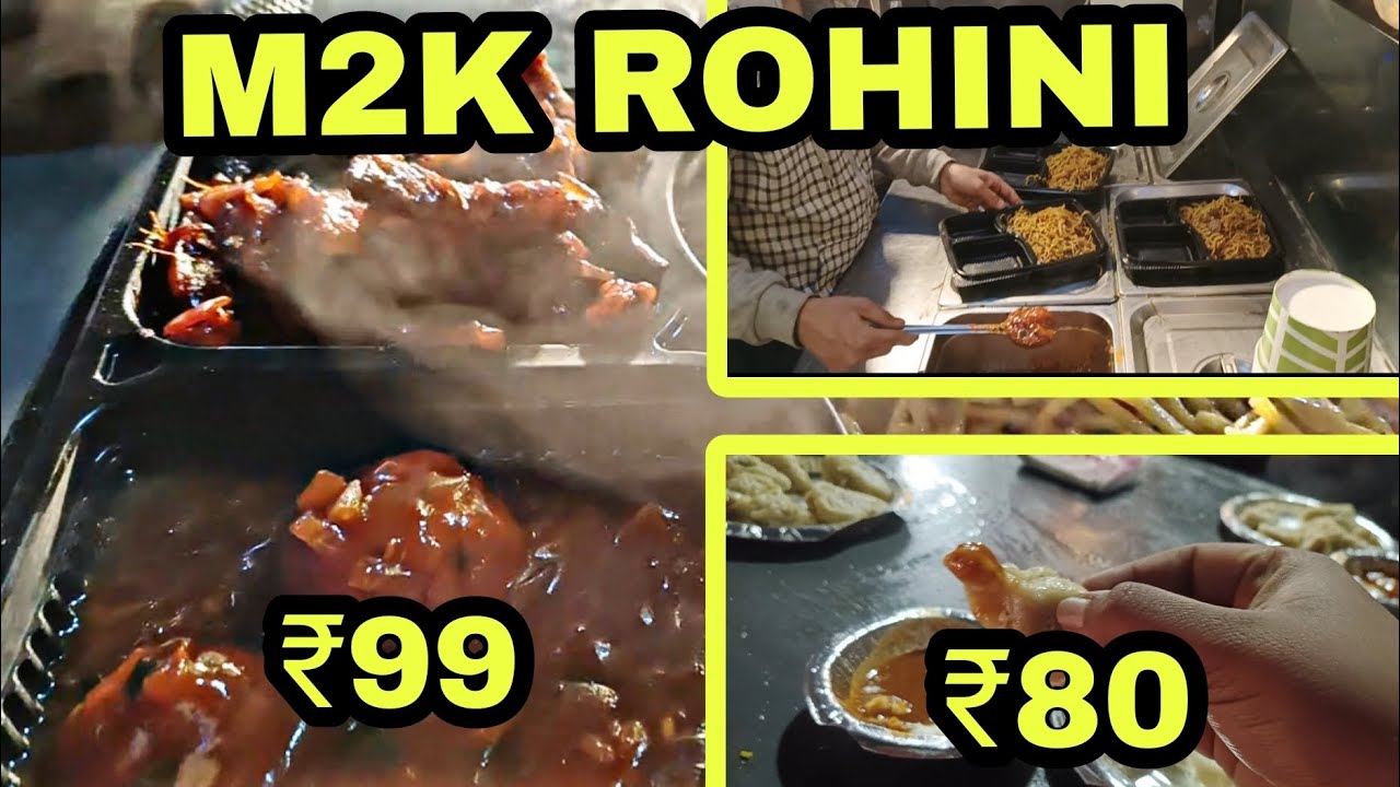 AJJ HUM GYA M2K ROHINI || ₹99 1PLAT || ₹80 FULL PLAT MOMOS || KRRISH ...