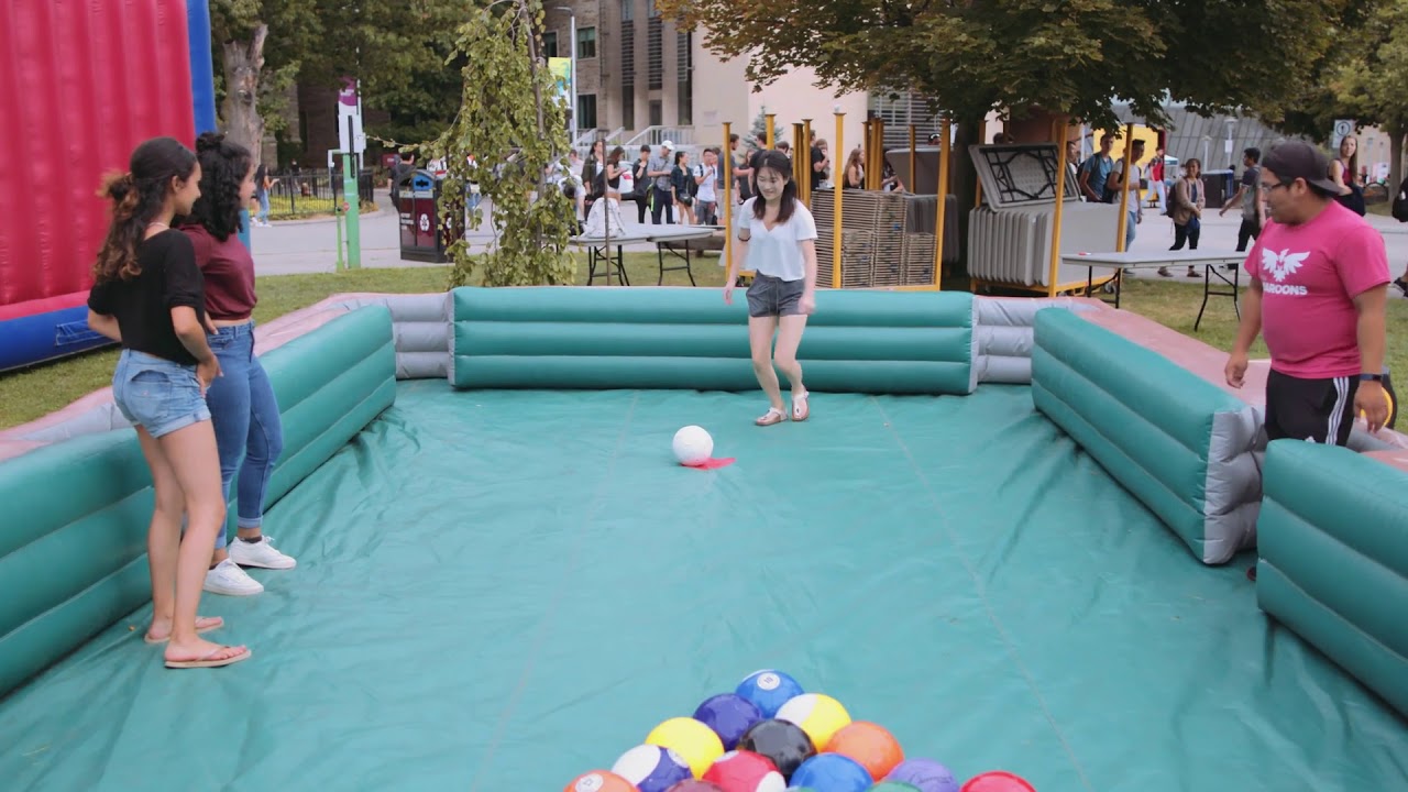 Human Billiards- Hart Entertainment Inc. - YouTube