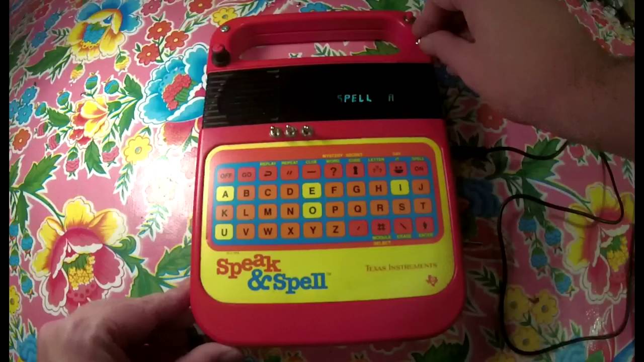 Bendmonger's Circuit-Bent Texas Instruments Speak & Spell Toy (Unit ...