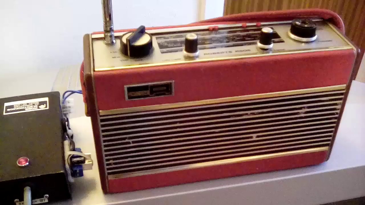 Roberts Radio. Model R505 . Made in the 1970s . UK made. - YouTube