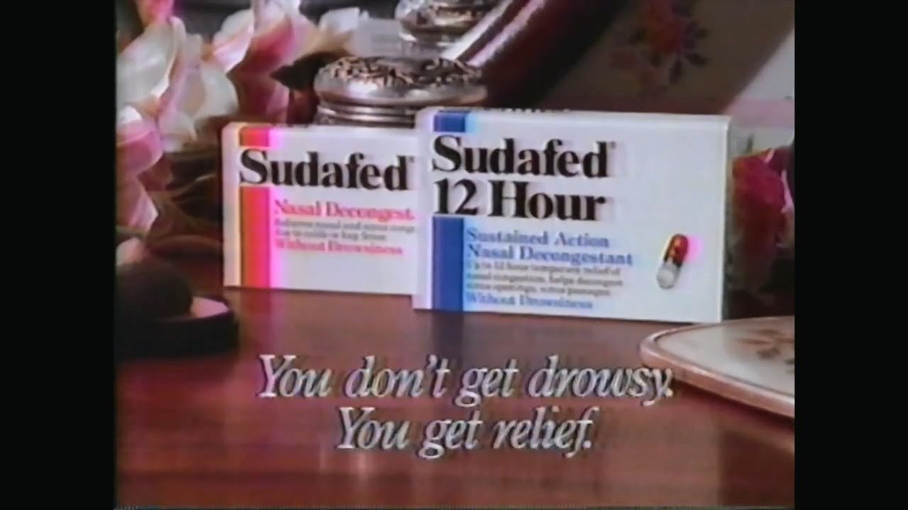 Sudafed ad shown in 1989 - YouTube
