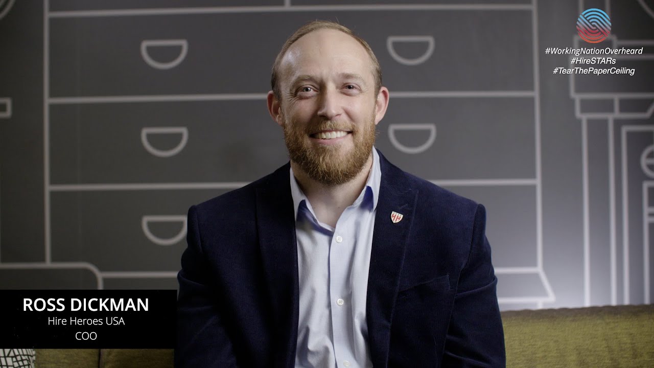 WorkingNation Overheard: Ross Dickman on the value of veteran STARs ...