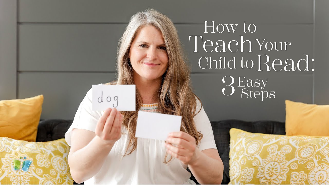 How to Teach Your Child to Read | 3 Easy Steps | The Good and the ...
