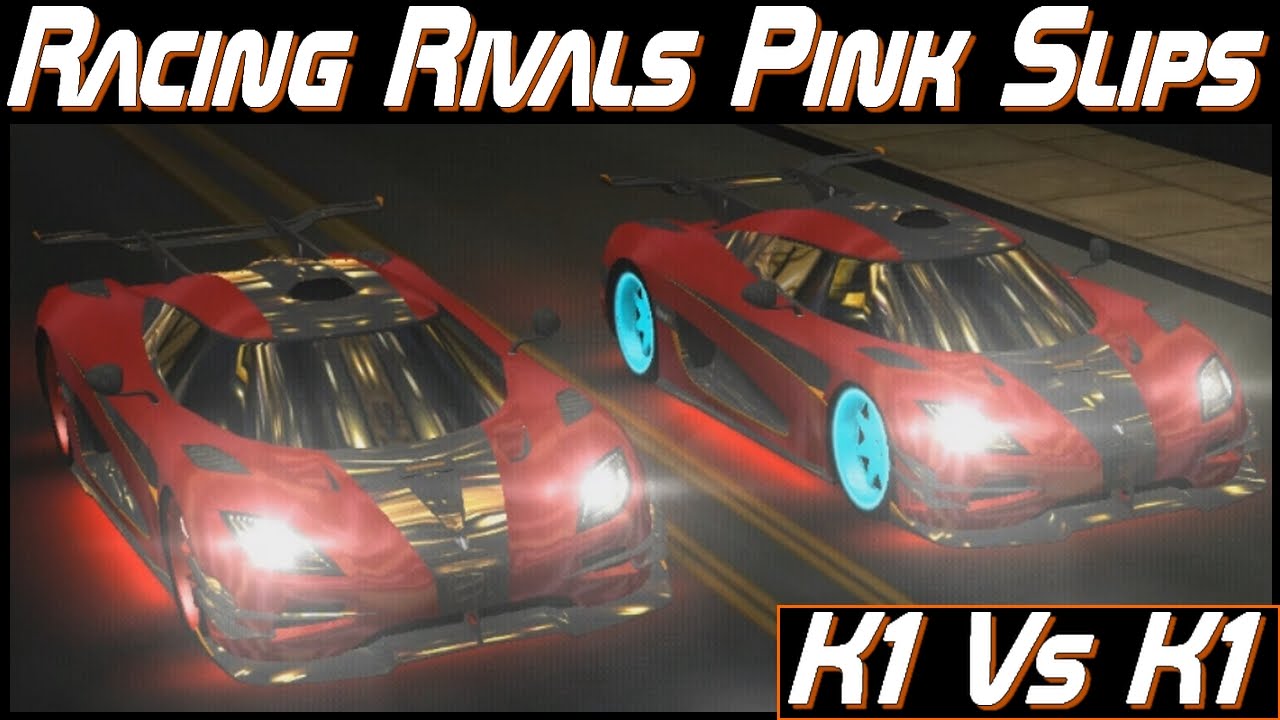 K1 PINKS!!!! | Racing Rivals Pink Slips - YouTube