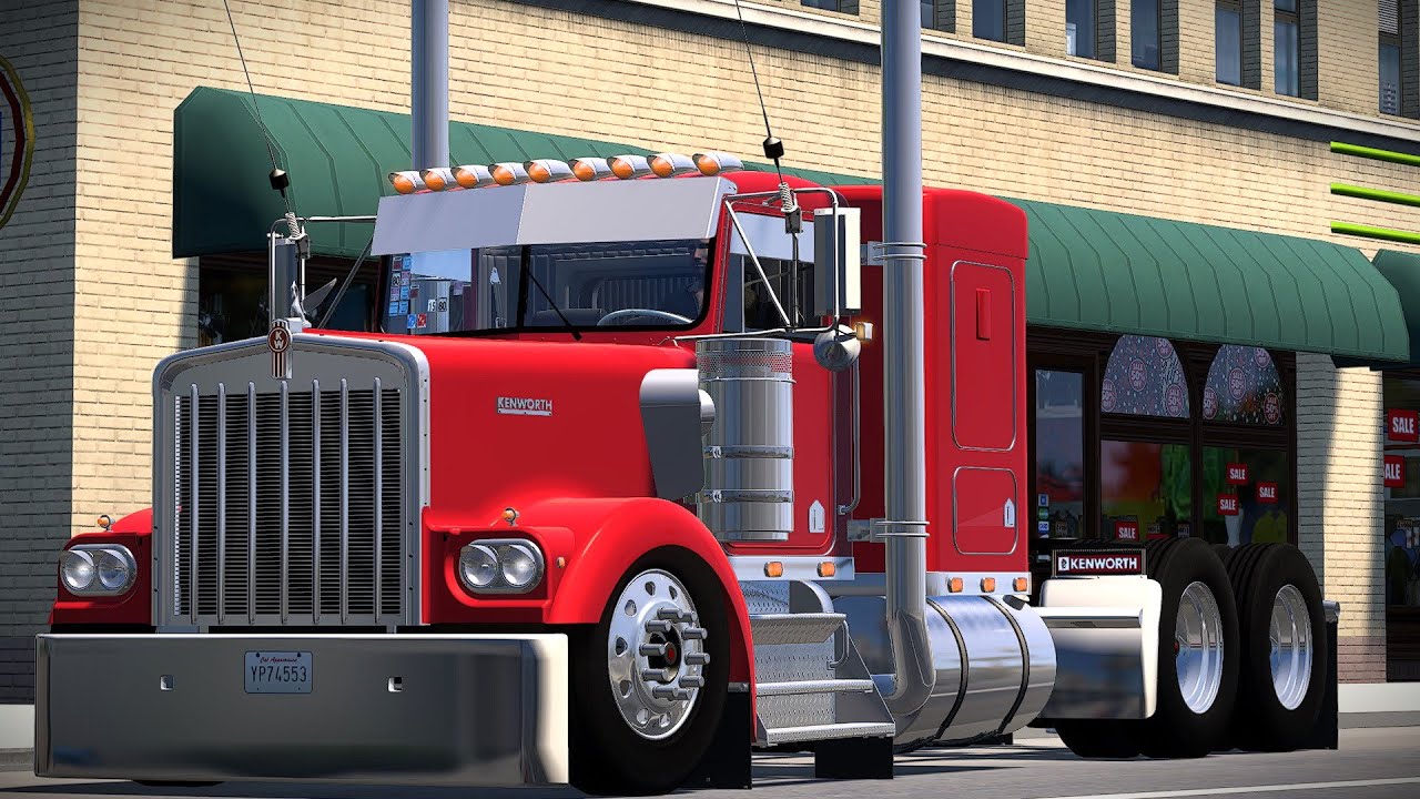 Kenworth W900A | Trompudo Y Sin Sueño | American Truck Simulator 1.52 ...