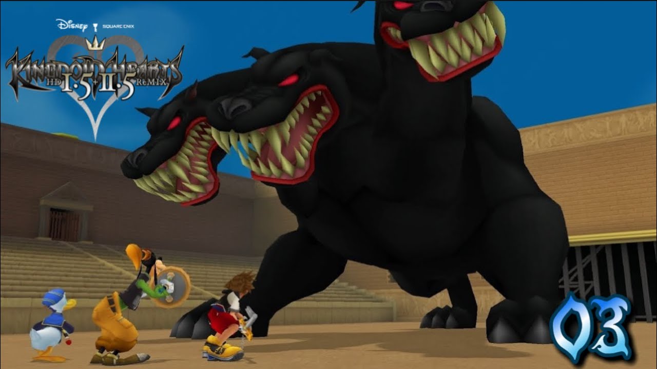 KINGDOM HEARTS FINAL MIX (03) the time sora handled Hercules lightwork ...