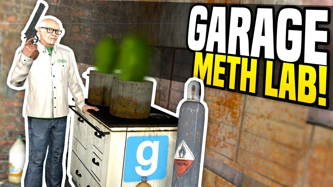 HIDDEN GARAGE LAB - Gmod DarkRP | Chemist Roleplay! - YouTube